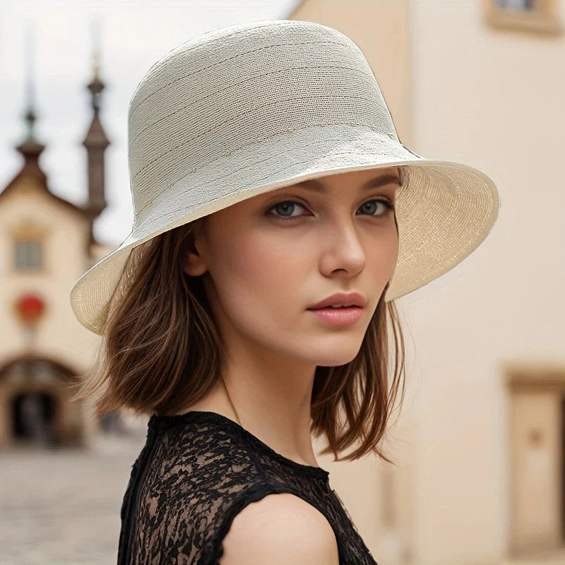 Japanese Paper Spring UV Resistant Women's Summer Sun Hat – FashionSierra