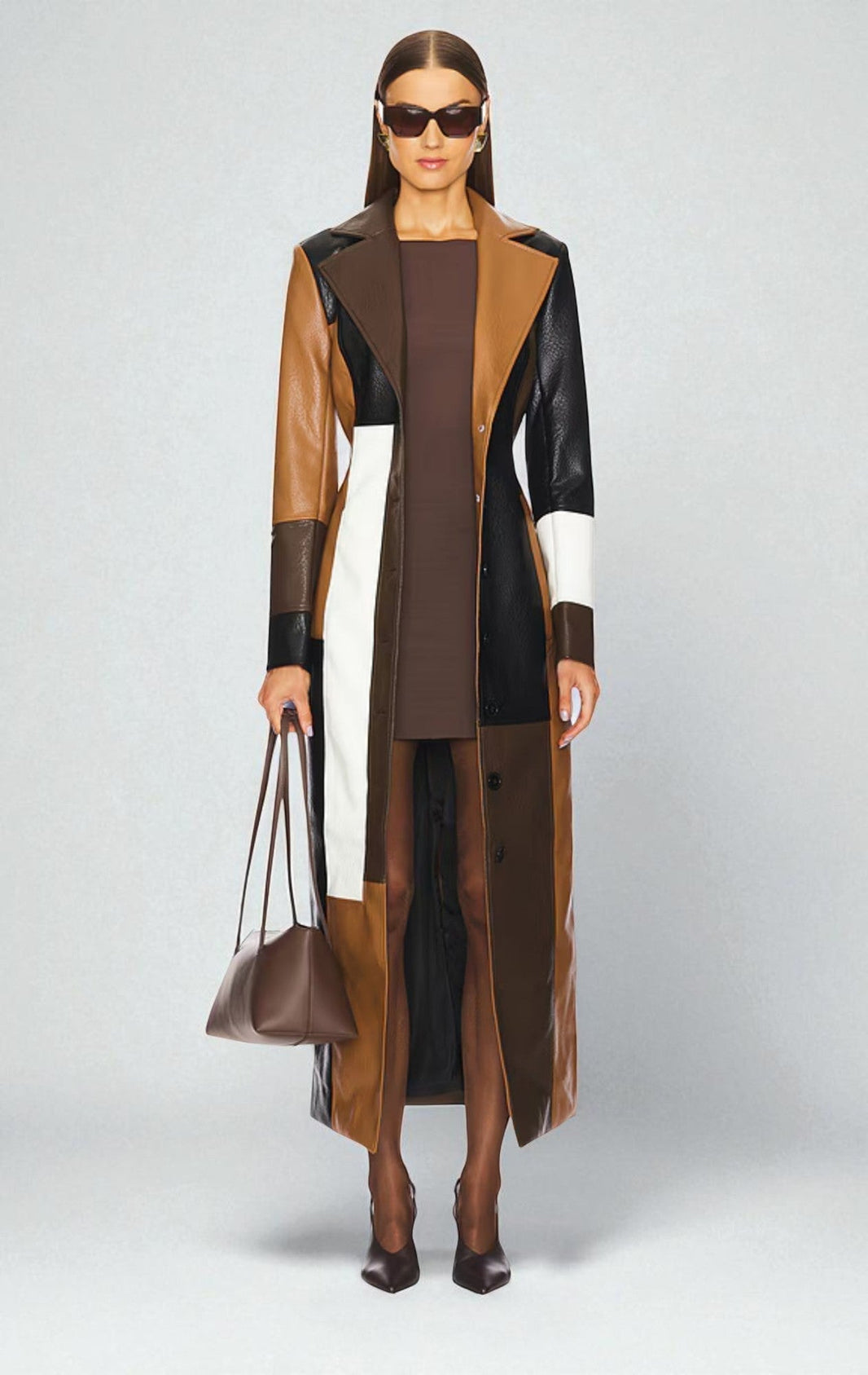 Rosaline Leather Coat – FashionSierra