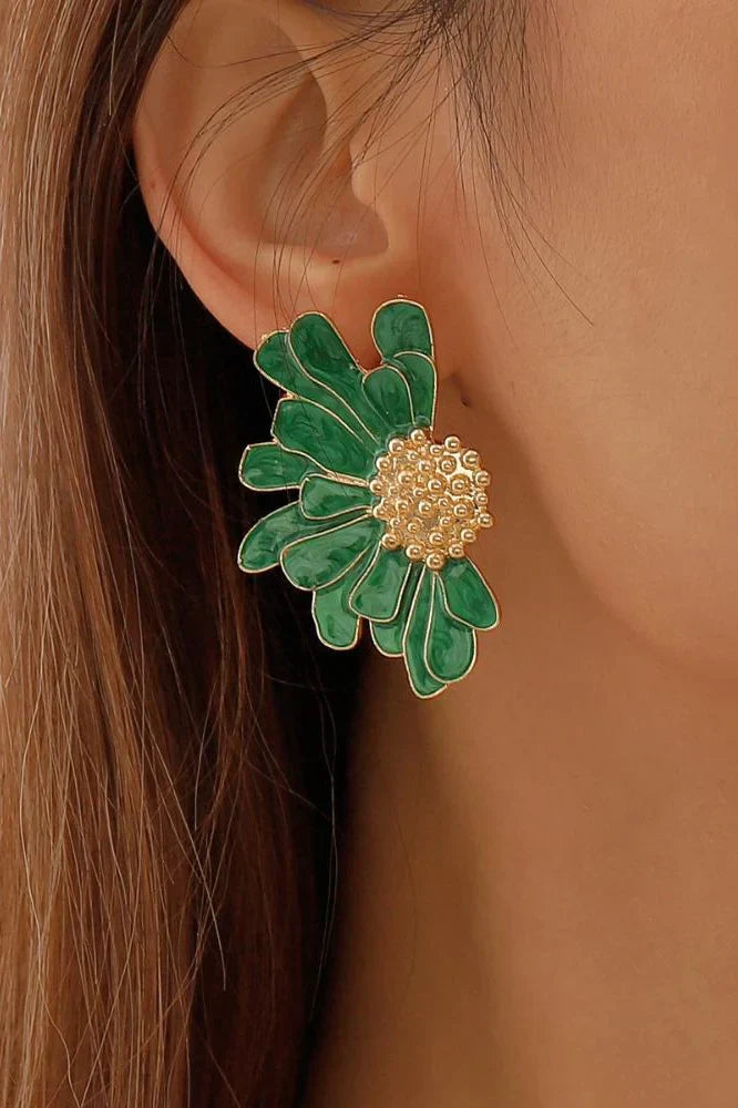 Sibyl Demi-flower Earrings – FashionSierra
